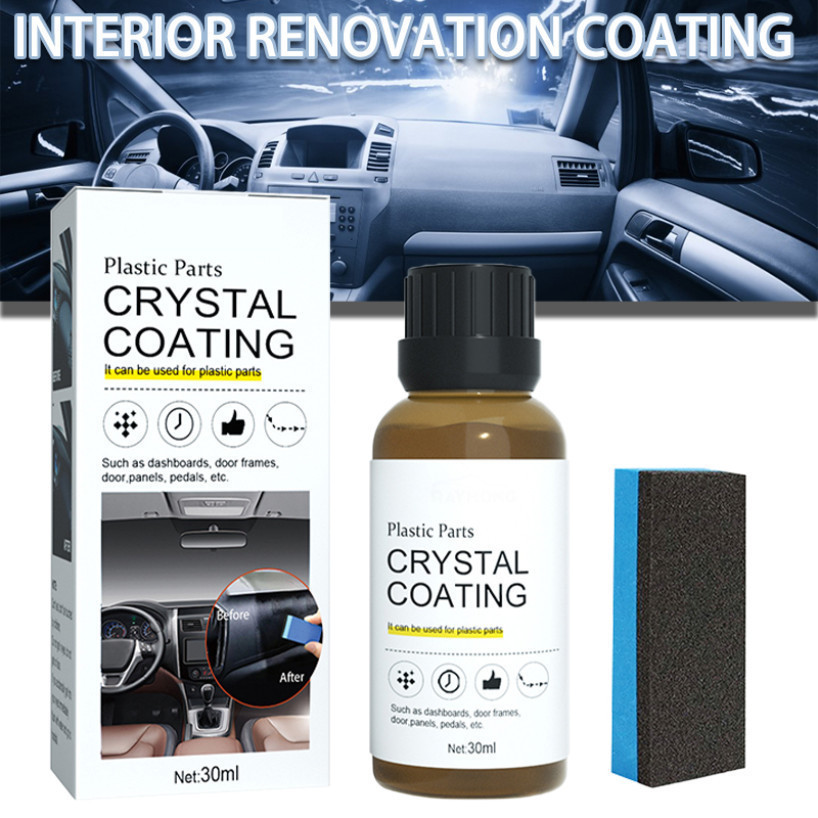 Crystal coating for car old plastic refurbishment crystal coating for ...