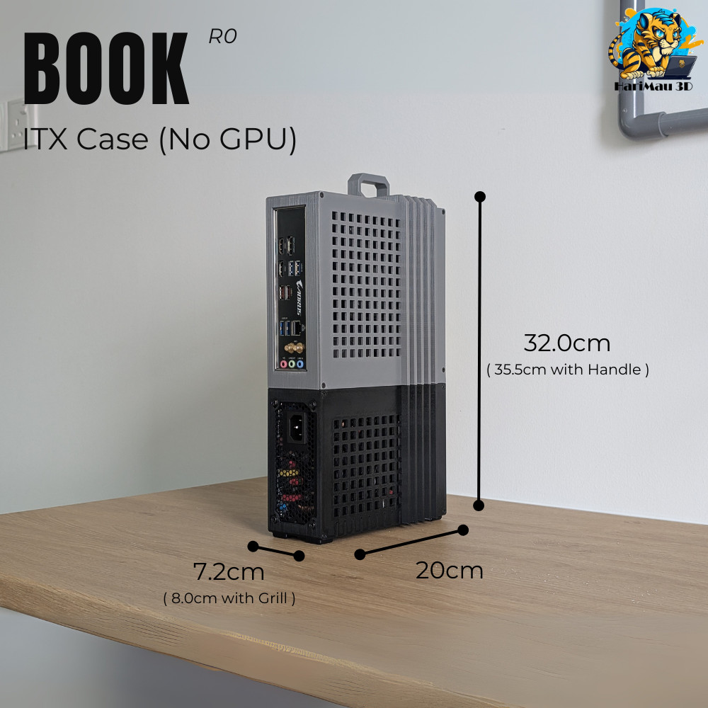 [ BOOK ] ITX Case Mini ITX Mini Case [ 4.6L / 575g / Ultra Portable ...