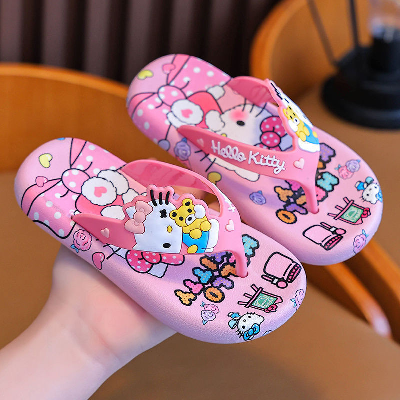 Influencer Girls Slippers Children Flip-Flops Summer Little Girls ...