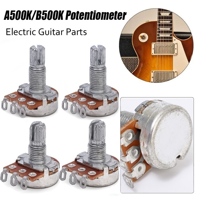 A500K/B500K Potentiometer - Bass Volume Effect Amp - Electric Guitar ...