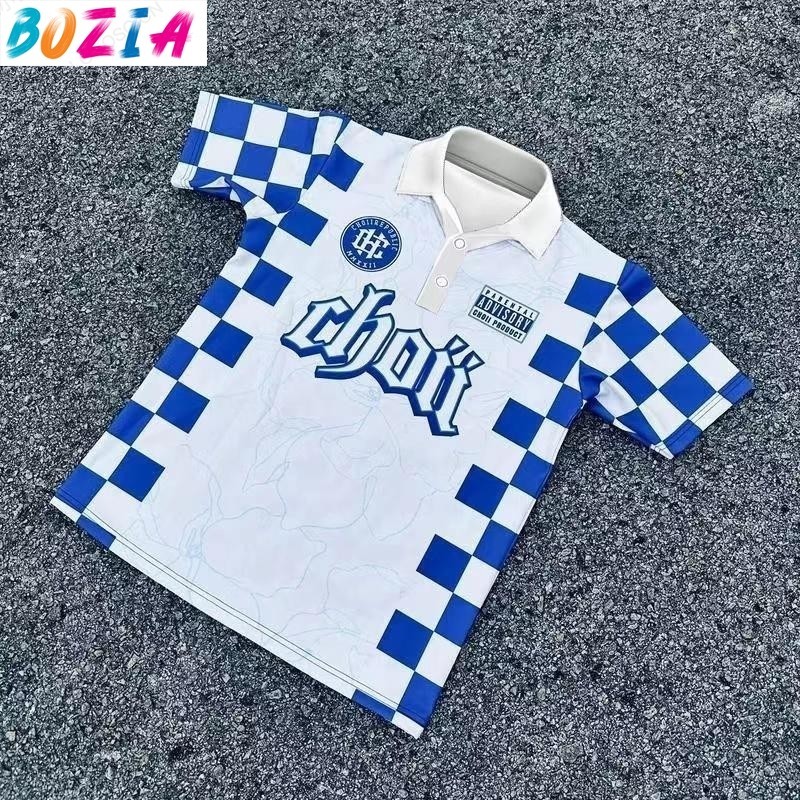 JERSEY COLLAR RETRO CHOII BLUE BOXx EDITION THAILAND VIRAL JERSEY ...