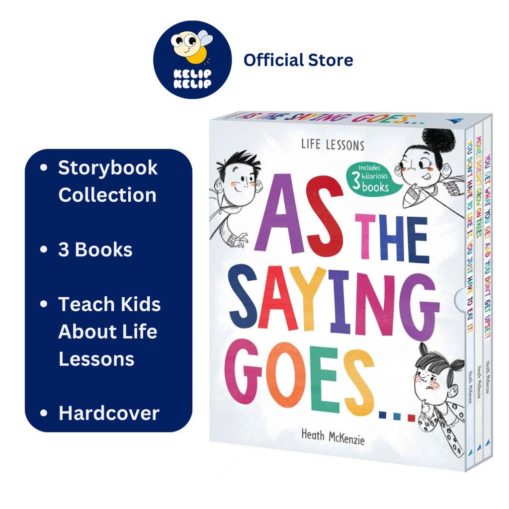 As The Saying Goes Story Book Collection With 3 Books (Hardcover) To ...