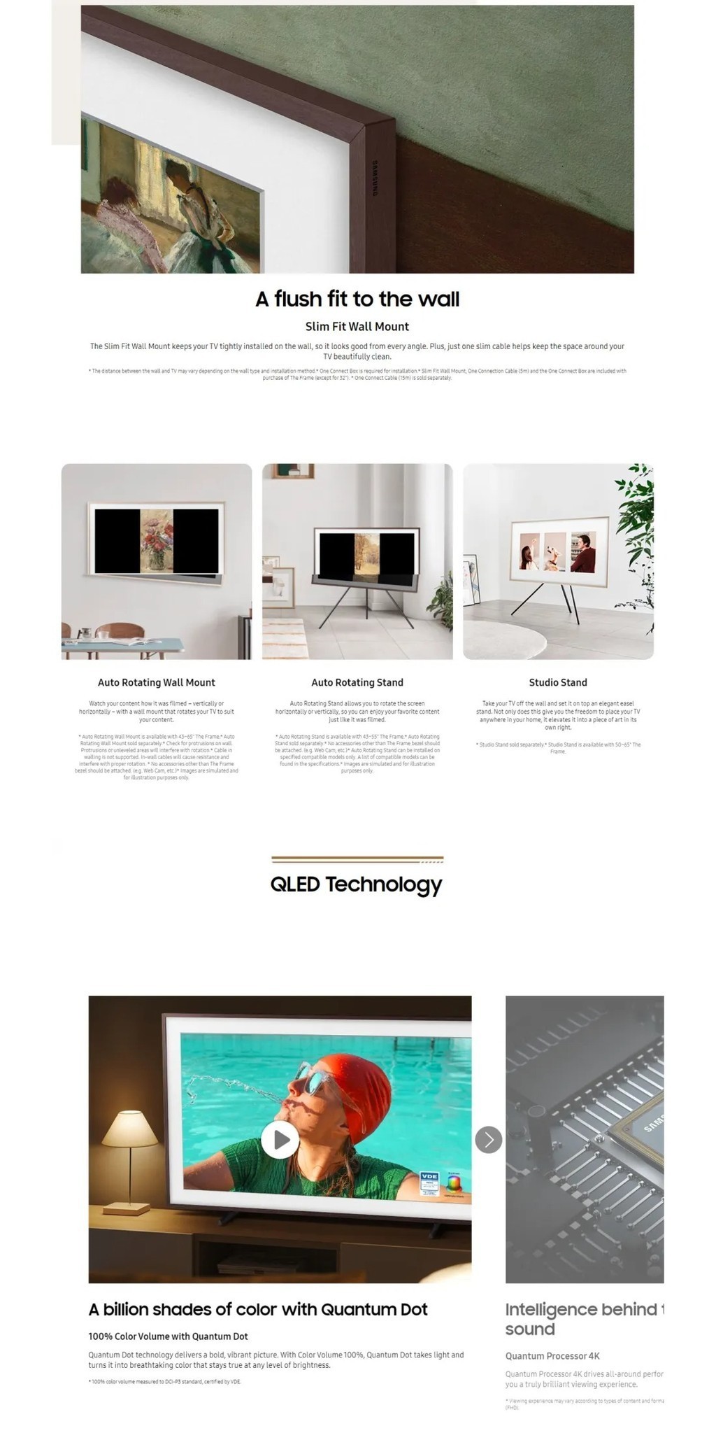 (2024 New Model) Samsung LS03DA The Frame 55 Inch QLED 4K Art Mode ...