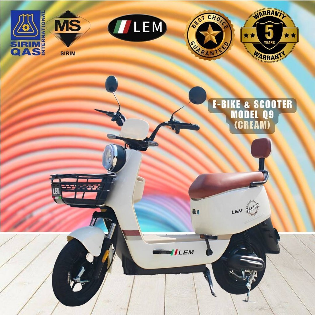 ★LEM★ NEW !!! Q9 (E-BIKE/E-SCOOTER) Electric Bike / Electric Scooter ...
