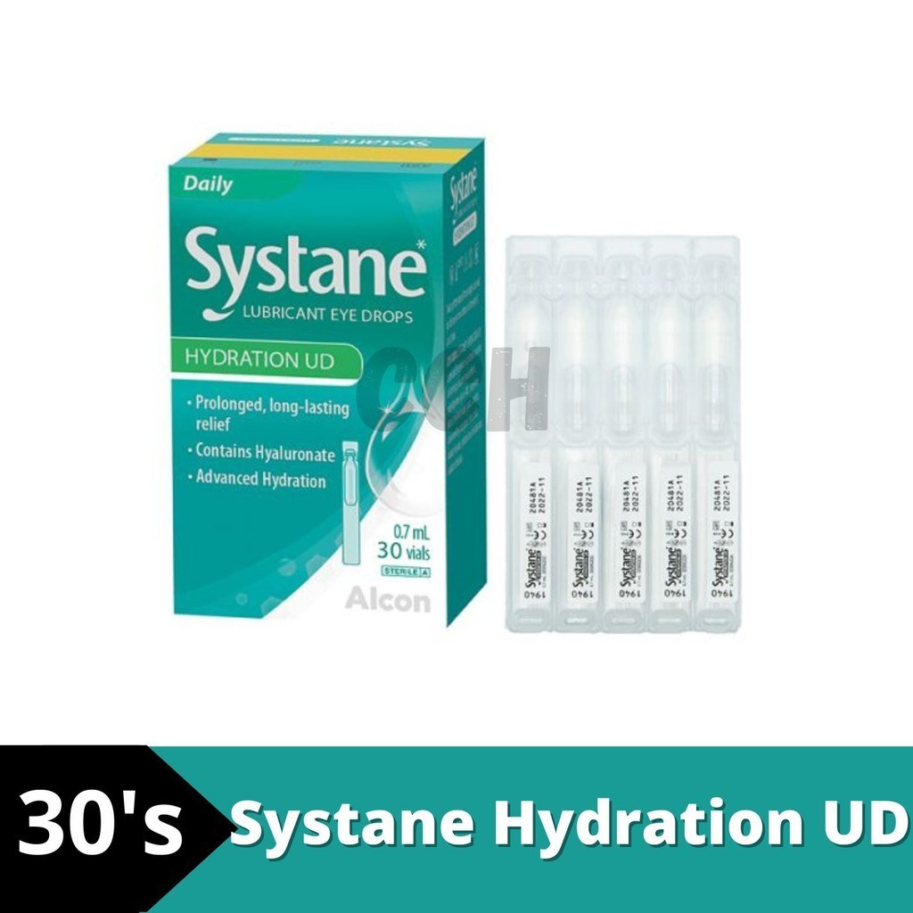 Alcon Systane Hydration UD Lubricant Eye Drops - 0.7mlx30's | Shopee ...
