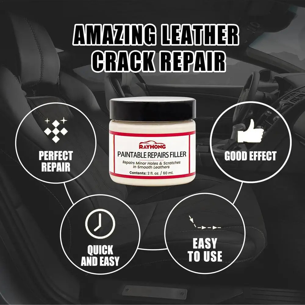 Leather Filling Paste Natural Leather Filler Repair Compound Leather ...