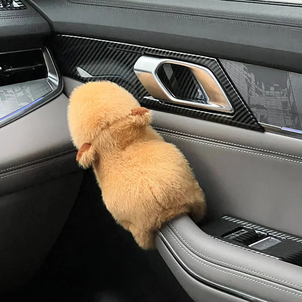 Capybara Car Interior Center Console Displays Handle Wiper Accessories ...