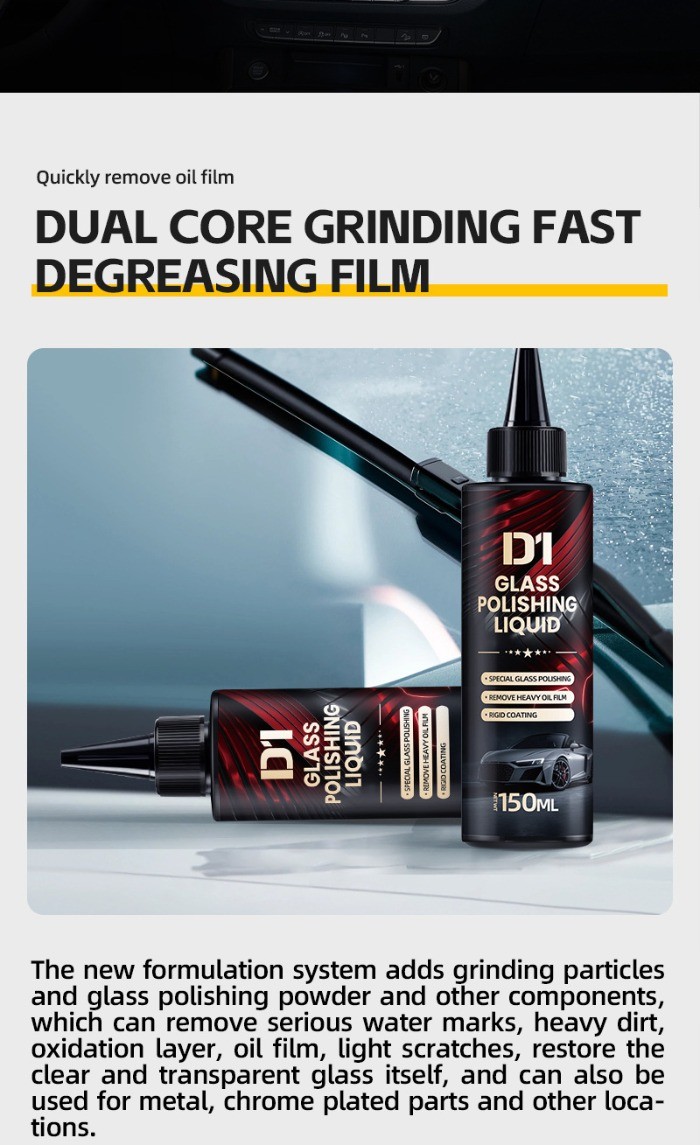 Automotive Glass Polishing Liquid Upgraded Cerium Oxide Oil Removal ...