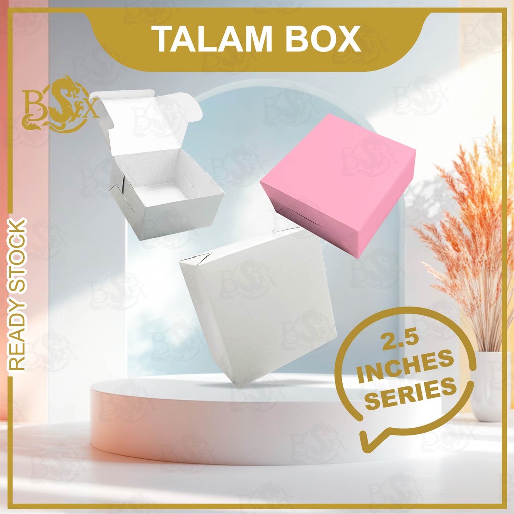 Kotak Kuih Talam Kuih Box Cake Box Pizza Box Packaging Box Packing Box ...