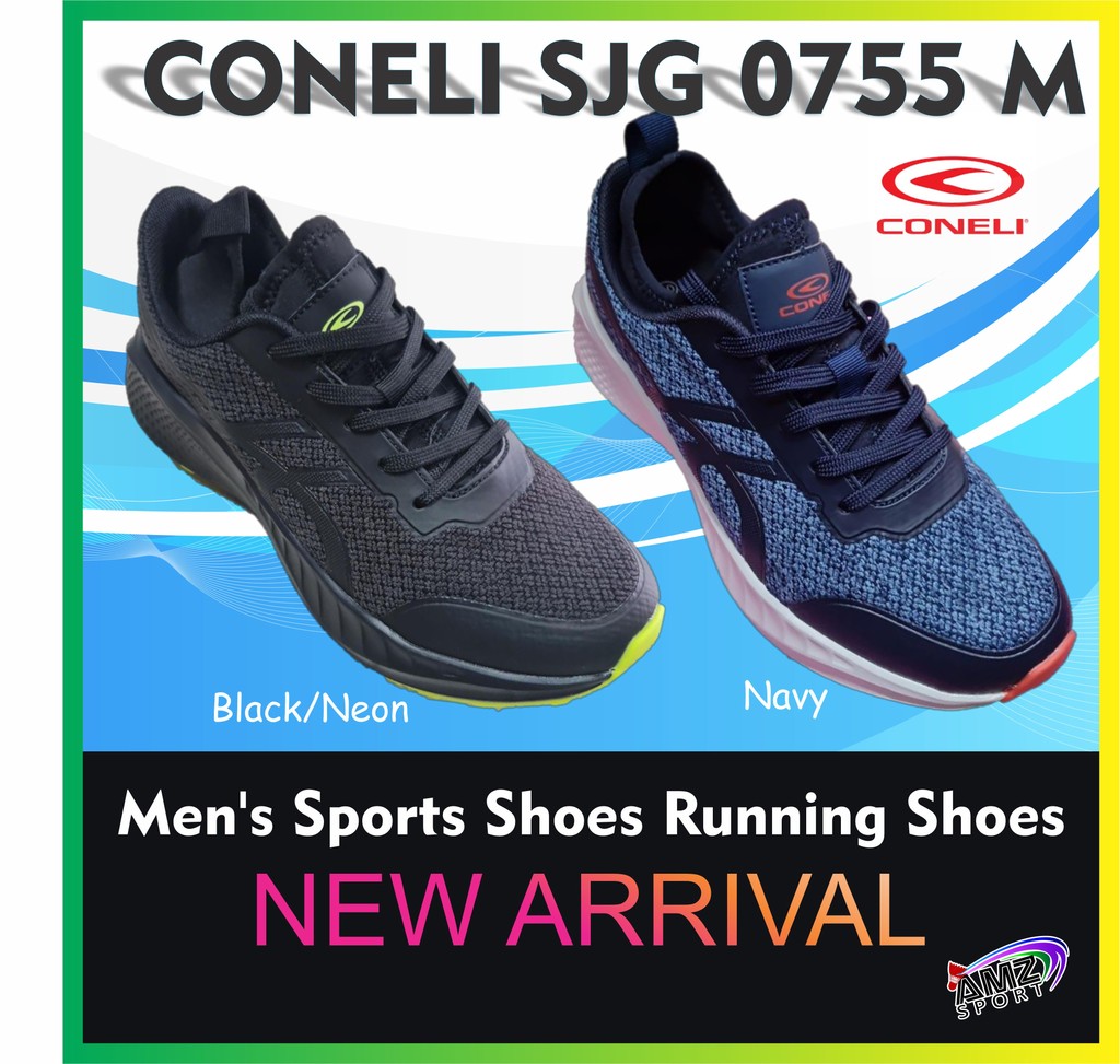 CONELI SJG0755M JOGGING SHOES 🔥 NEW ARRIVALS 🔥 | Shopee Malaysia