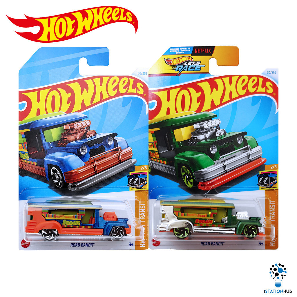Hot Wheels HW FAST TRANSIT - ROAD BANDIT | Hotwheels Jeepney Bus Car ...