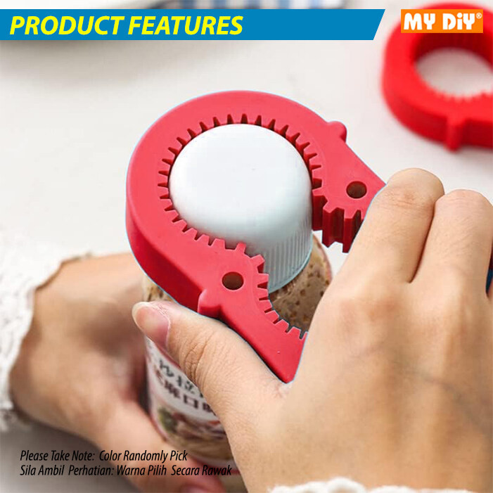 MYDIYHOMEDEPOT - 3 IN 1 MULTIPURPOSE ANTI SLIP BOTTLE CAN CAP OPENER ...