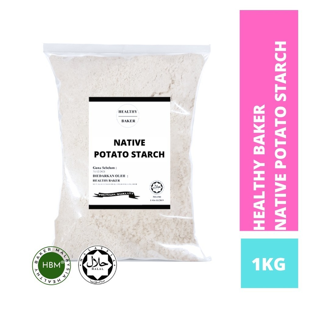 NATIVE POTATO STARCH 1KG / 500G / 200G / HALAL | Shopee Malaysia