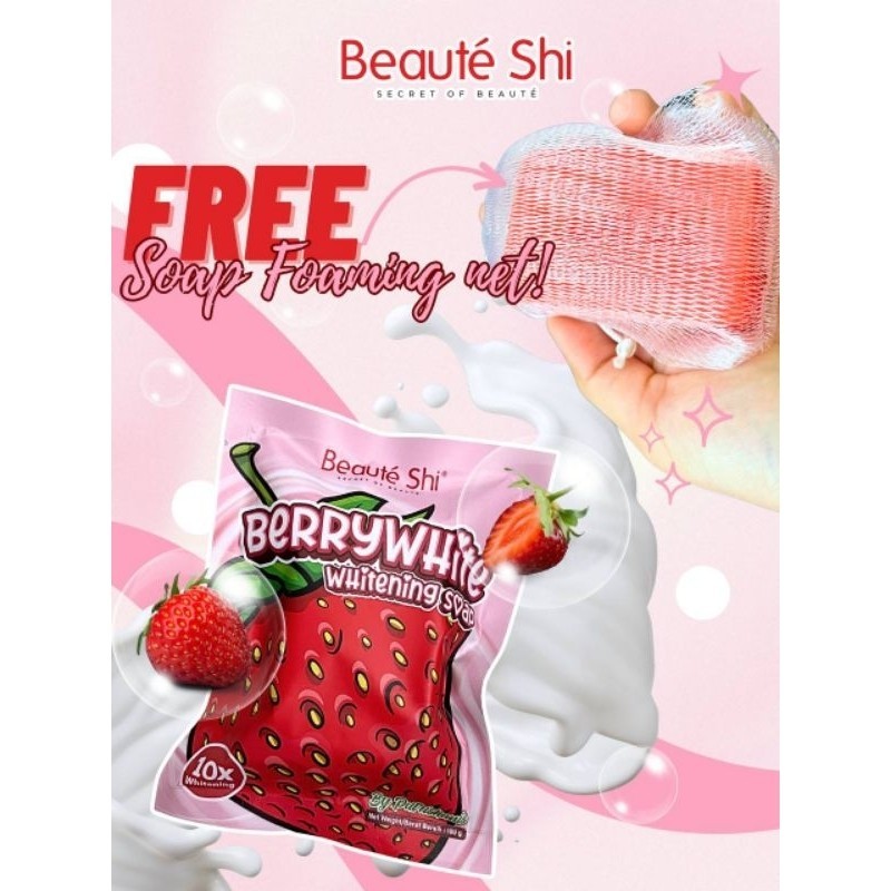 BEAUTE SHI Berrywhite Whitening Soap 100gm By Putrishanis Shanis Sabun ...