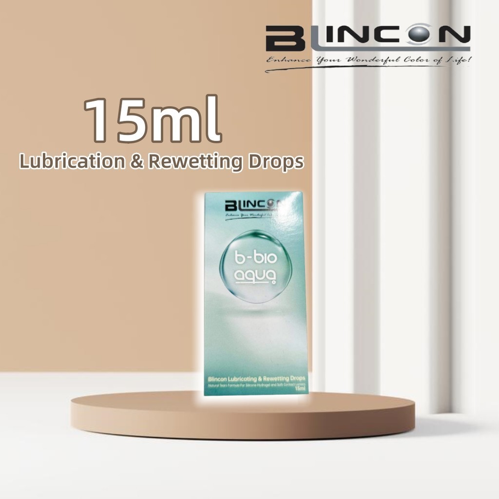 Blincon B-bio Aqua Lubricating and Rewetting Drops (15ml) For Contact ...