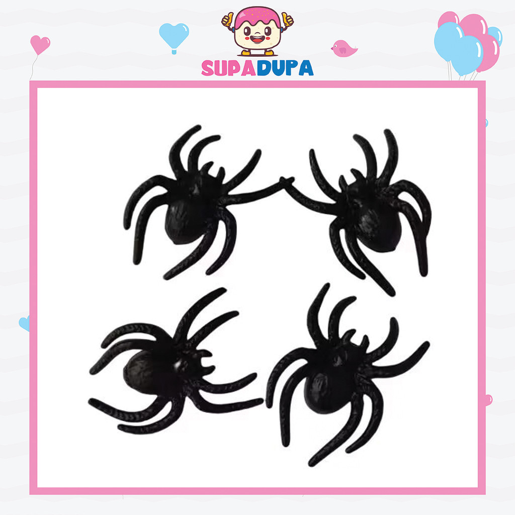 Fake Spider Toy Prank Rubber Little Spider Funny April Fool Simulation ...