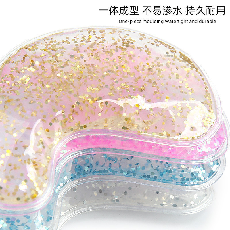 Pvc Gel Eye Patch Summer Cold Pack Hot Pack Eye Patch Gel Glitter ...