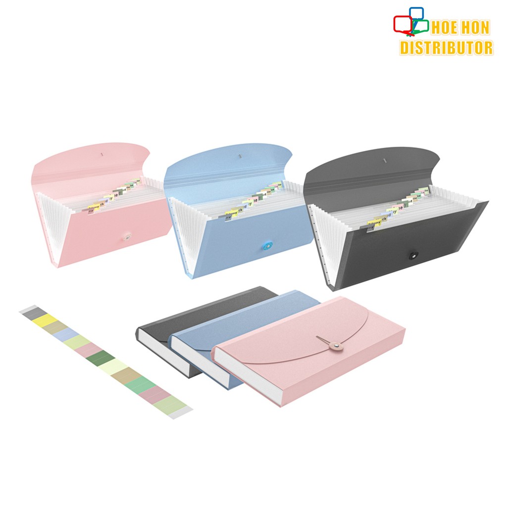 Expanding File 13 Layers A6 Alphabet Divider Paper Document Organizer ...