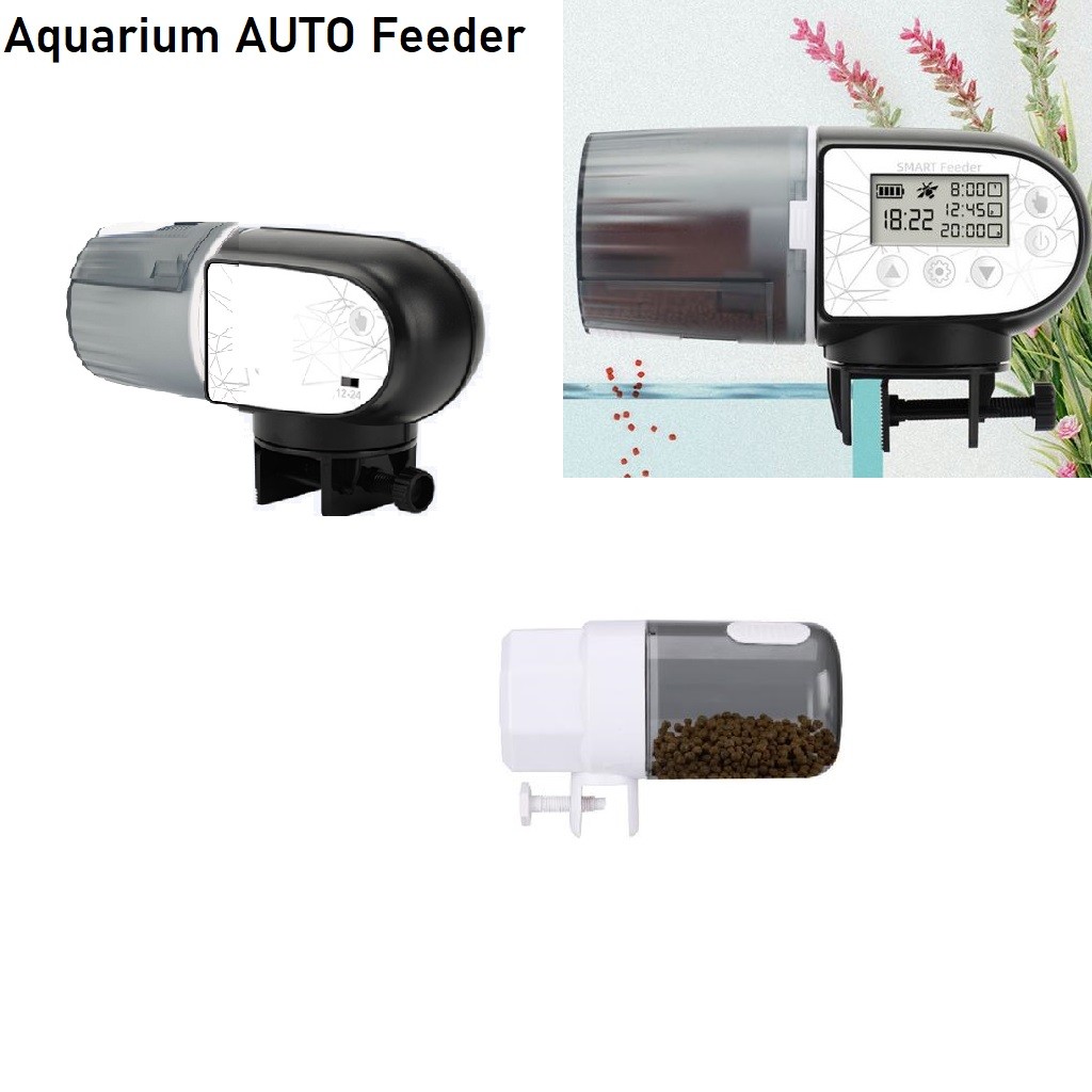 Automatic Feeder Aquarium Goldfish Smart Timing Auto Fish Feeder Timer ...