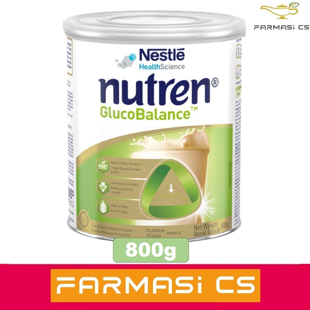 Nestle Nutren GlucoBalance 800g EXP:09/2025 [ Untuk Diabetik , Diabetic ...