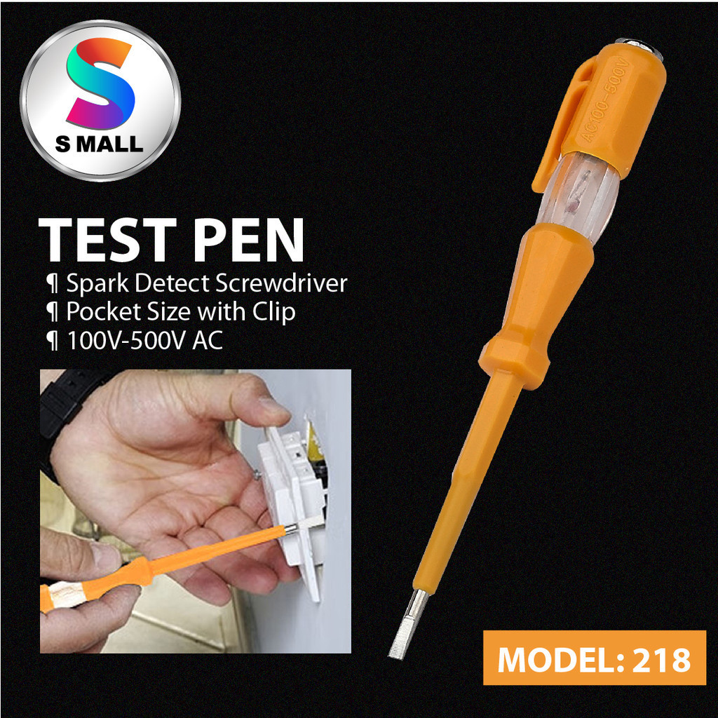 MULTIFUNCTION INDUCTION DIGITAL ELECTRICITY SPARK ORANGE TEST PEN ...