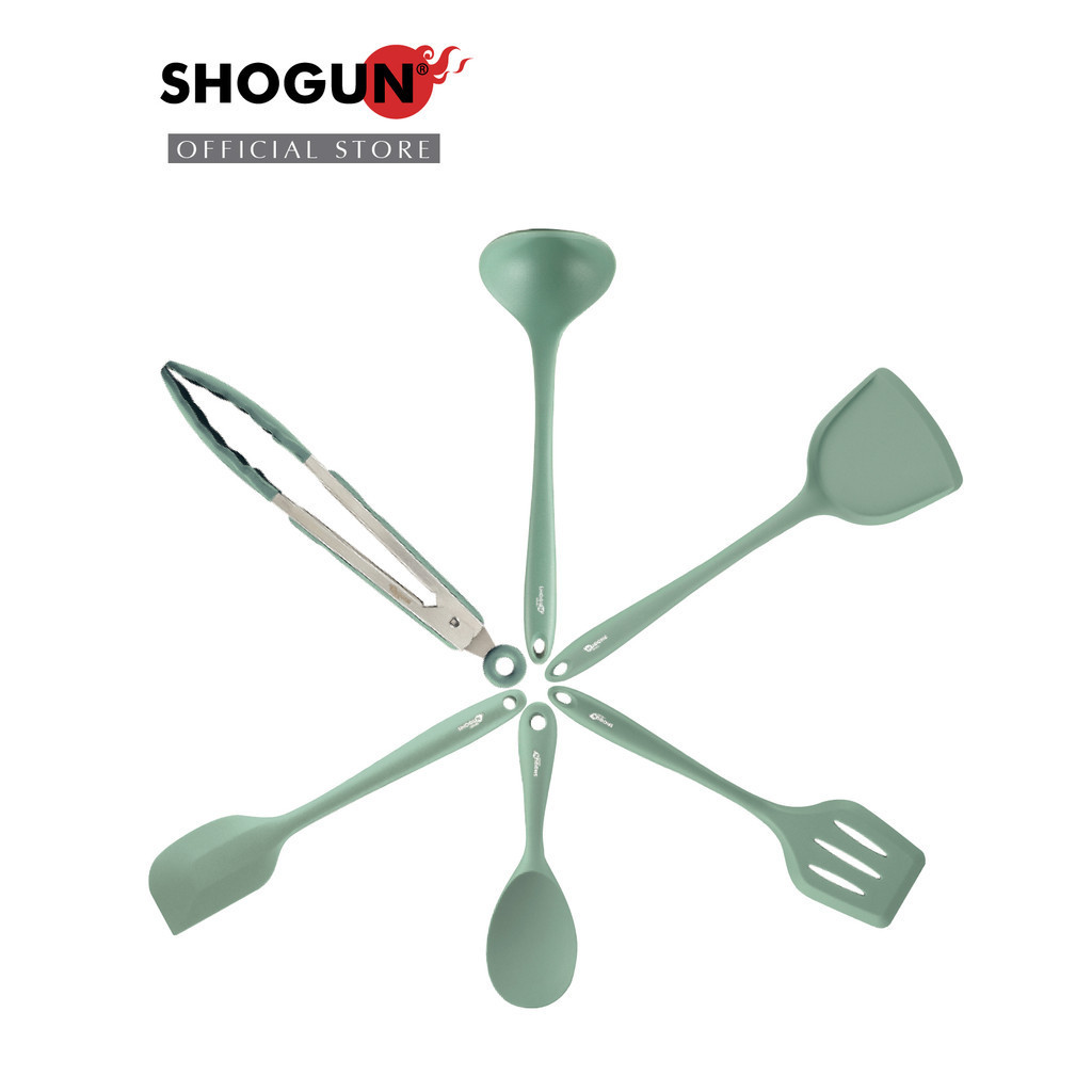 Shogun K-Essential Colours Utensils 6-piece Kitchen Utensils Set ...