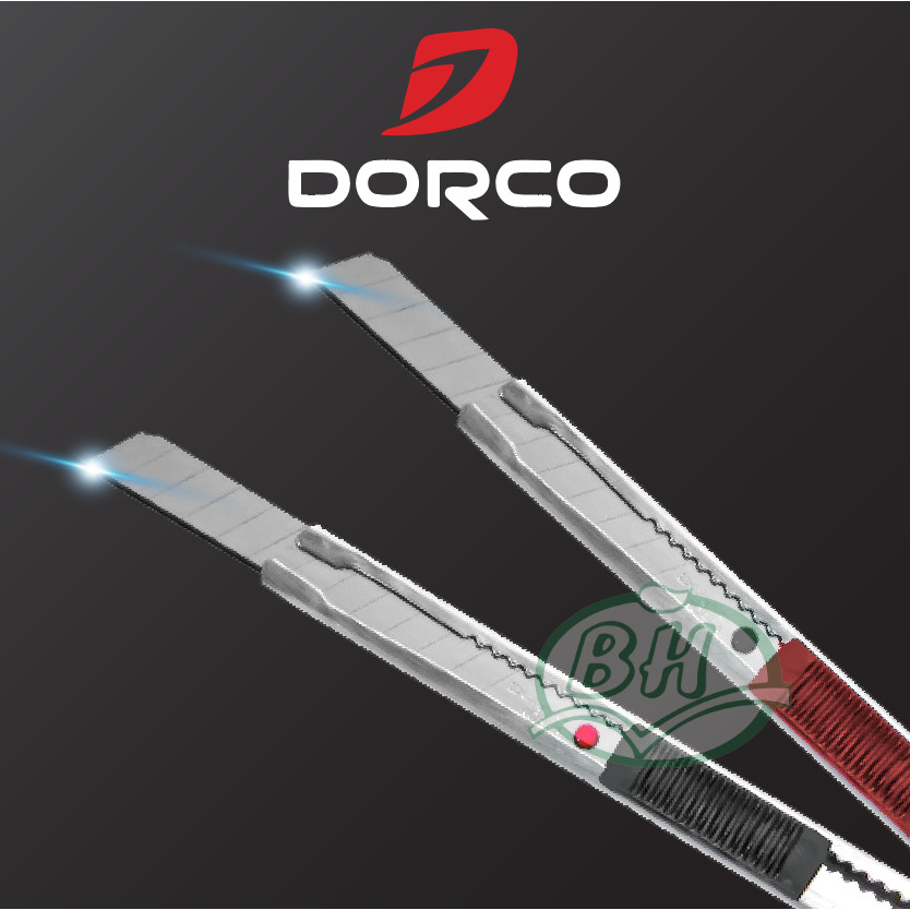 Retractable Utility Knife/ Cutter Dorco S103| Pisau Tolak/ Pen Knife ...