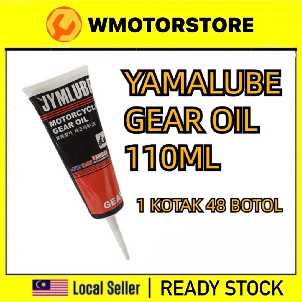 JYMLUBE Gear Oil Minyak Gear Scooter GEAR OIL 110ML BOX RAMP YAMALUBE ...