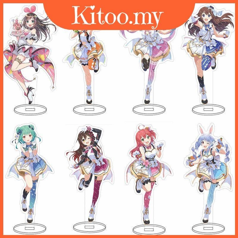 Acrylic Hololive Vtuber Stand Desktop Decor Fubuki Okayu Matsuri Ayame ...