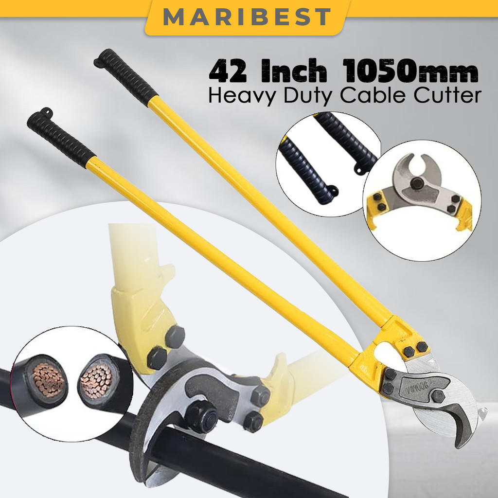 42 Inch 1050mm Heavy Duty Cable Cutter Carbon Steel Industrial Grade ...