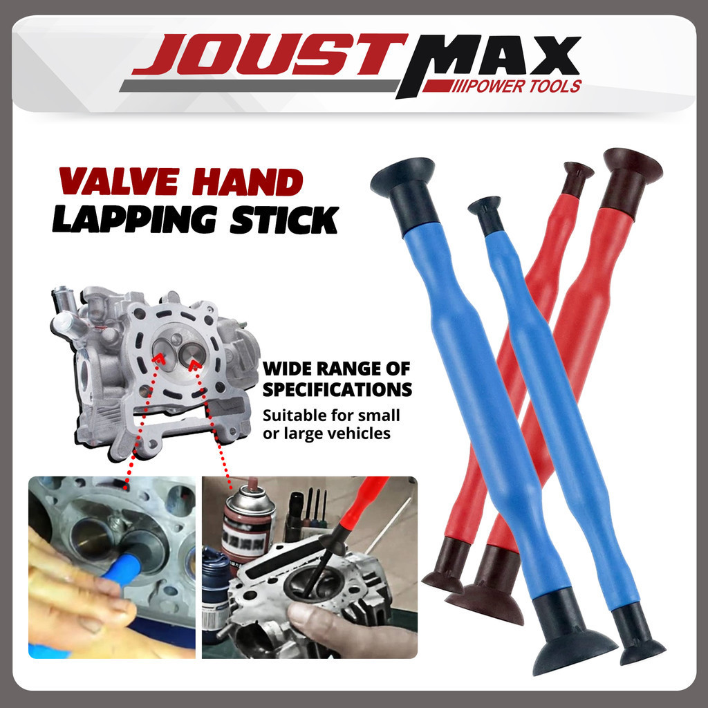 2PCS Double Ended Valve Lapping Stick Valve Grinding with Suction Cup ...