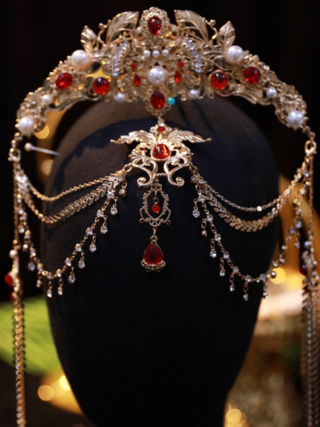 Original Ancient Style Hanfu Forehead Hair Ornaments Exotic Style ...