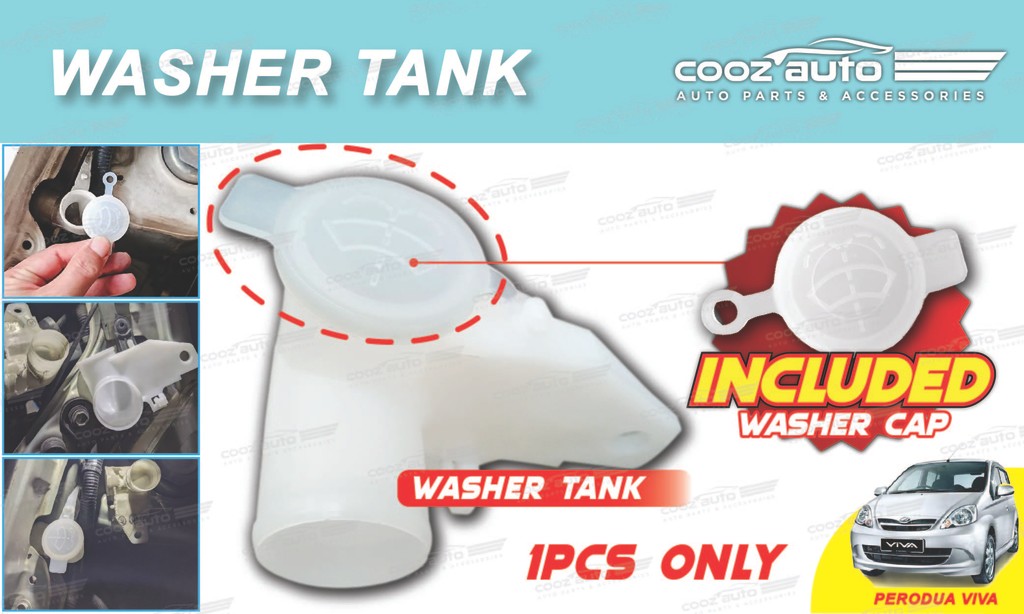 Perodua Viva 660 850 1.0 2007 - 2014 Washer Tank Joint Water Windscreen ...