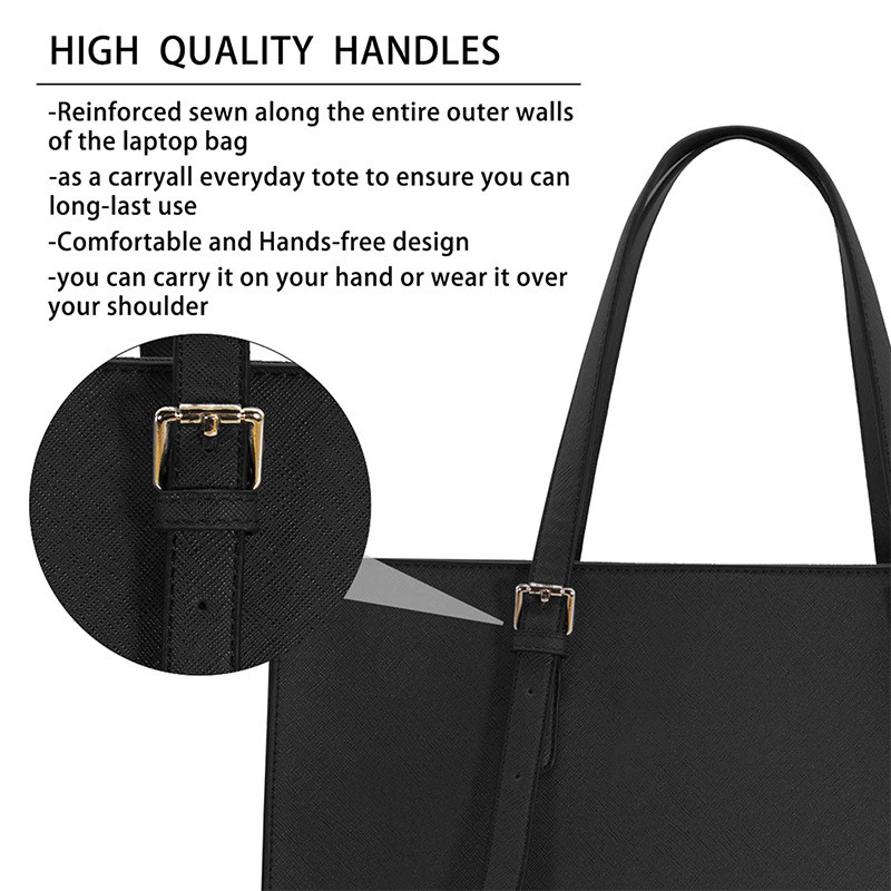 Malaysia Ready Stock Laptop Tote Bag Large High-Quality Women Shoulder ...
