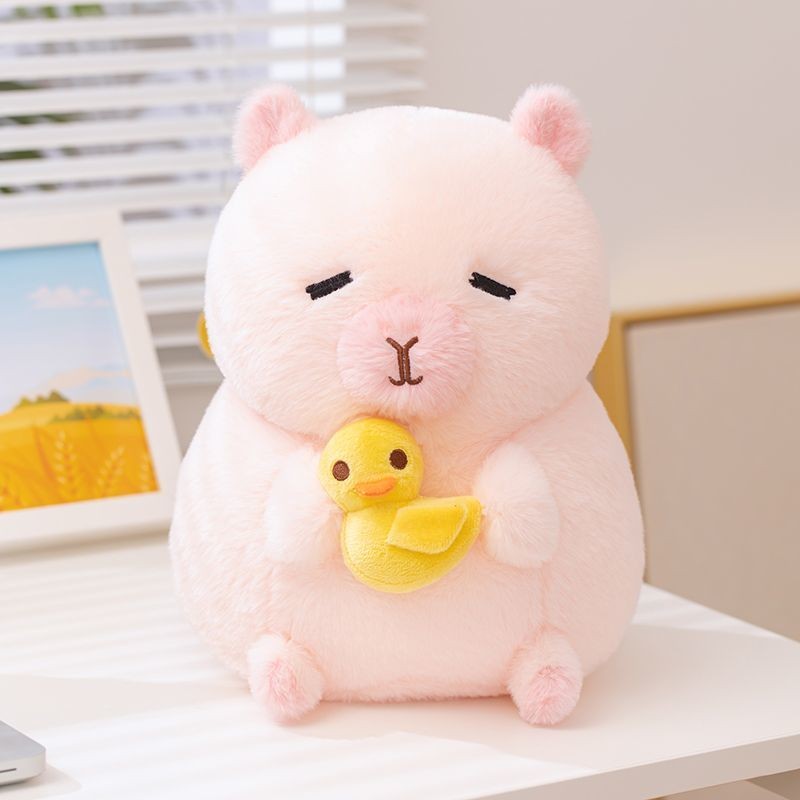 Cute Capybara Doll Plush Toy Holding Money Kapibara Doll Children's ...