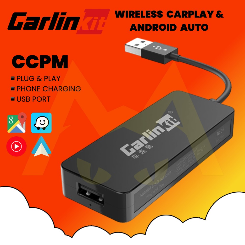 Carlinkit CCPM Wired Android Auto Wired Apple Carplay for Android ...