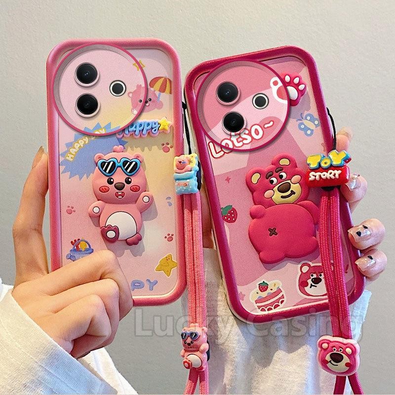 For VIVO Y39 5G Case Luxury Silicone Shockproof Hand Rope Vivo Y39 5G ...