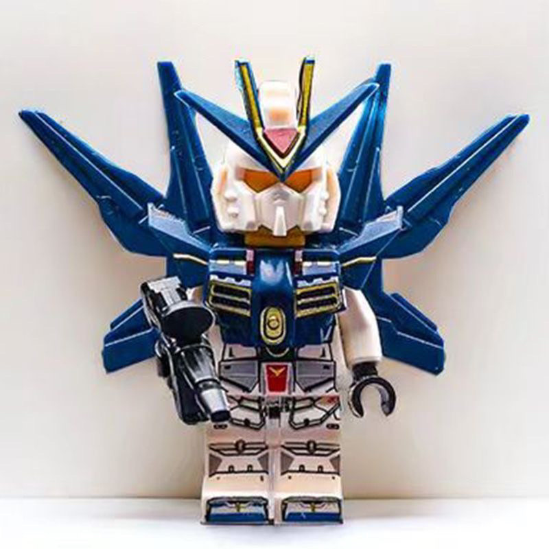 Gundam Mecha Mobile Suit Building Block Minifigure Model Compatible ...