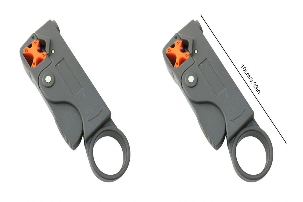 PA| Wire Cutter Wire Stripper Adjustable Rotary Coaxial Cable Stripper ...