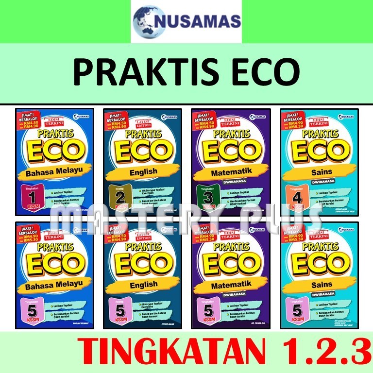 PRAKTIS ECO TINGKATAN 1 2 3 4 5 KSSM | LATIHAN TOPIKAL | EDISI TERKINI ...