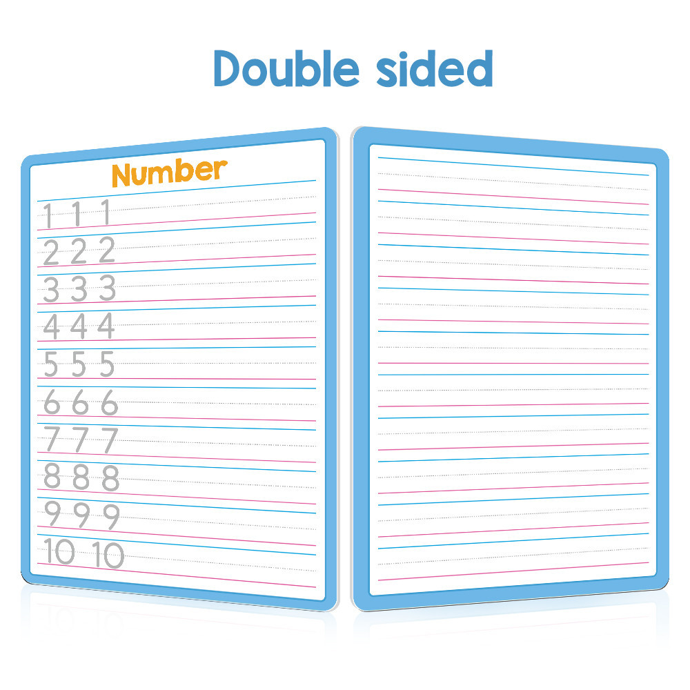 Dry Erase Handwriting Practice for Kids Alphabet & Numbers Tracing ...