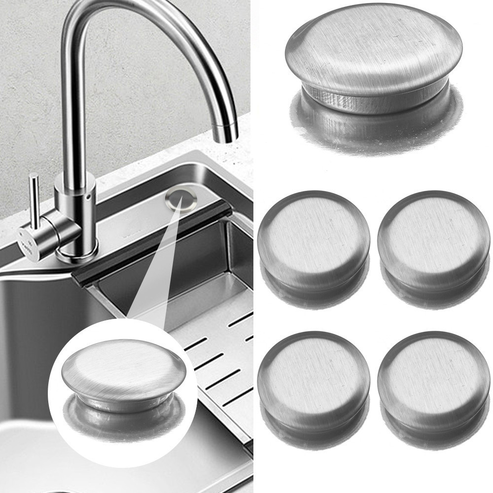 Sink Plug - Stainless Steel Drain Stopper - Sink Sealing Cover ...