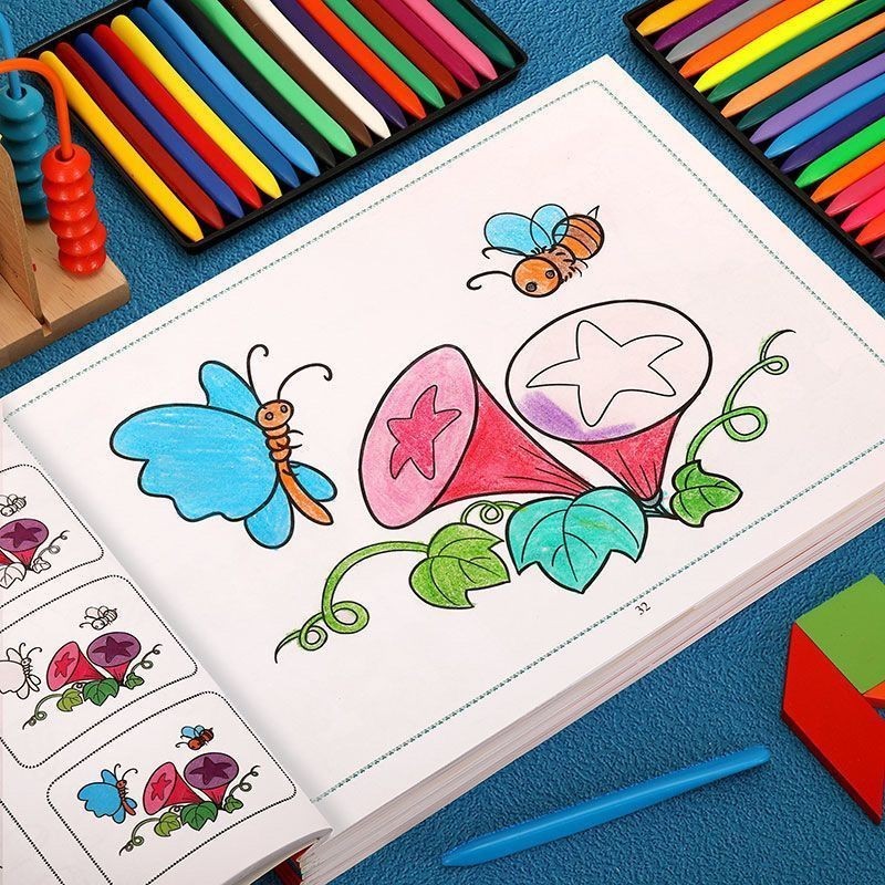 2-5 Years Old Learn to Draw Coloring Book Baby Drawing Book ...