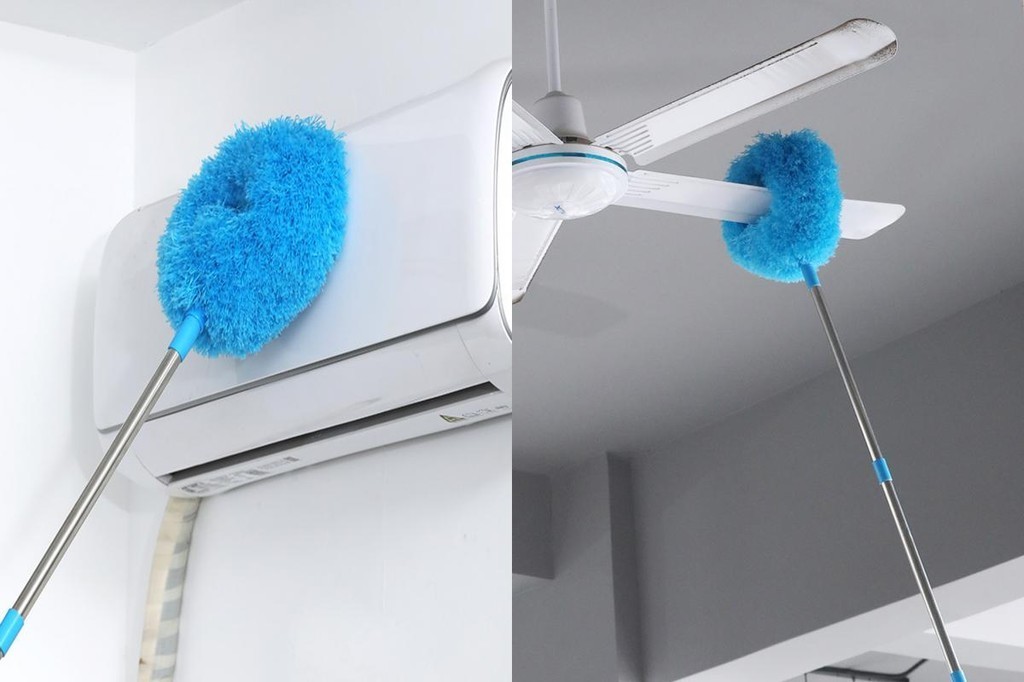 YX All-round Cleaning Tool Extendable Ceiling Fan Cleaning Brush with ...