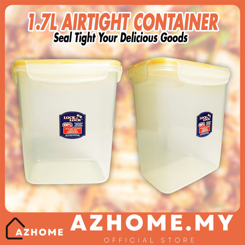 Container Lock&Lock 1.7L Airtight Silicone Seal Anti Leak 57oz Food ...