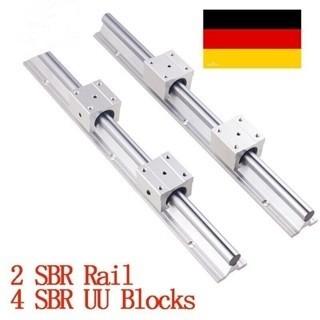 in stock SBR linear optical axis aluminum drag rail slider slide rail woodworking slide table ...