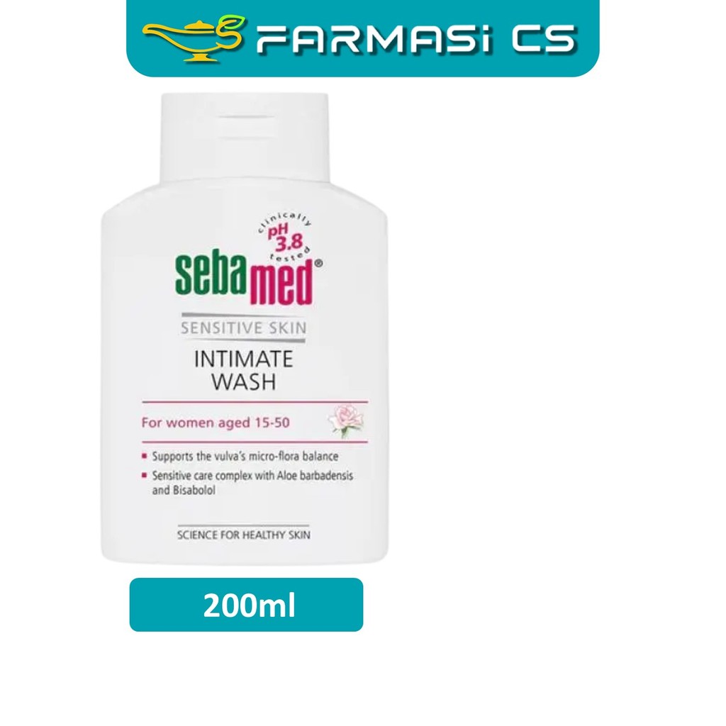 Sebamed Feminine Intimate Wash ( Sensitive ) 200ml EXP:12/2027 [ pH 3.8 ...