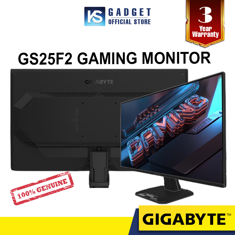 Gigabyte GS25F2 (24.5"@200HZ) GAMING MONITOR ( SS IPS FHD / 1MS / AMD ...