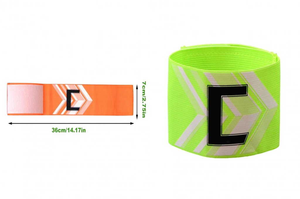 CHA Team Captain Armband Multi-purpose Sports Armband Adjustable Soccer ...