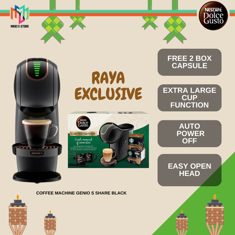 Nescafe Dolce Gusto 12470546/12470551 Genio S Plus Automatic Coffee ...